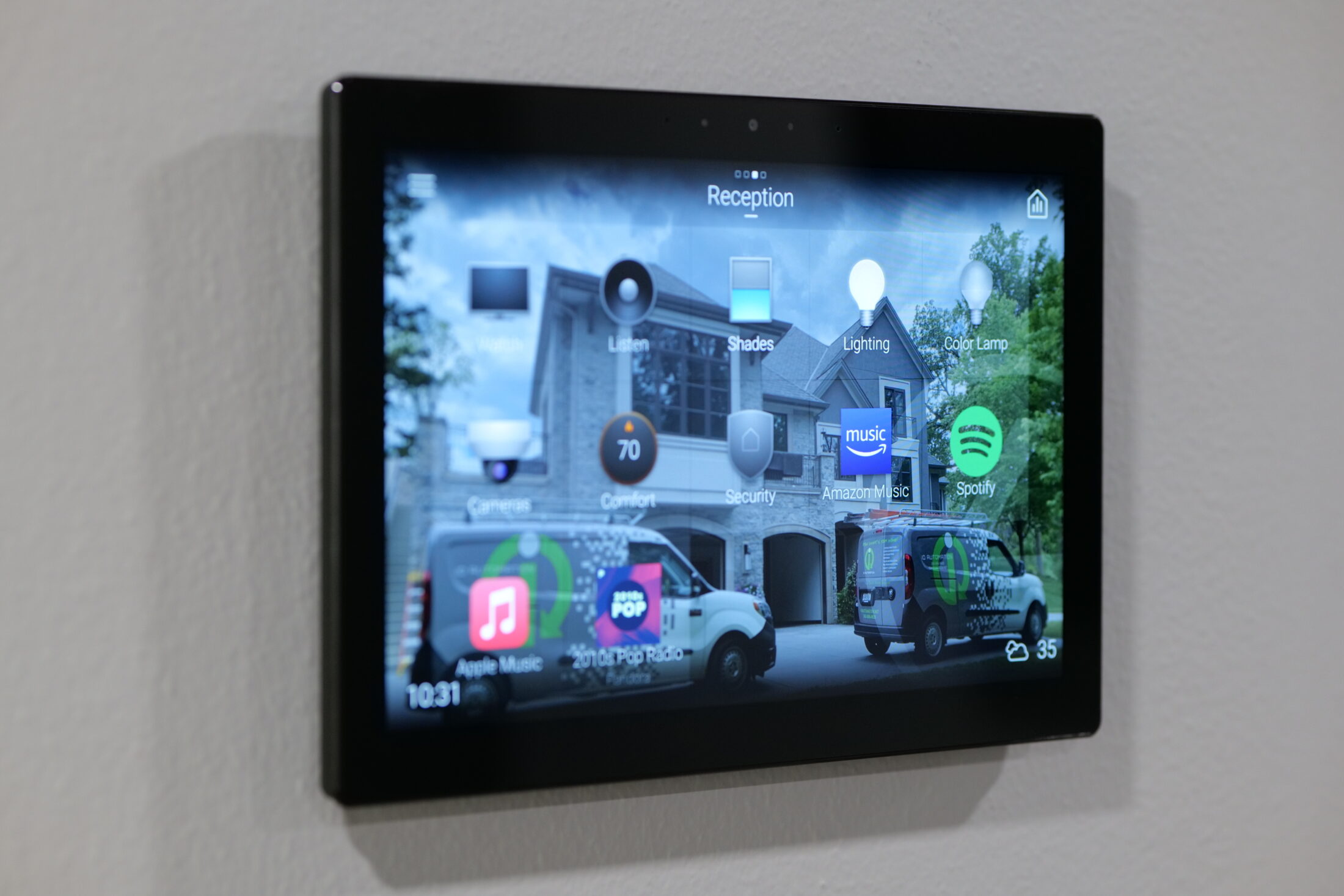 Modern Home On The Lake Iq Automation